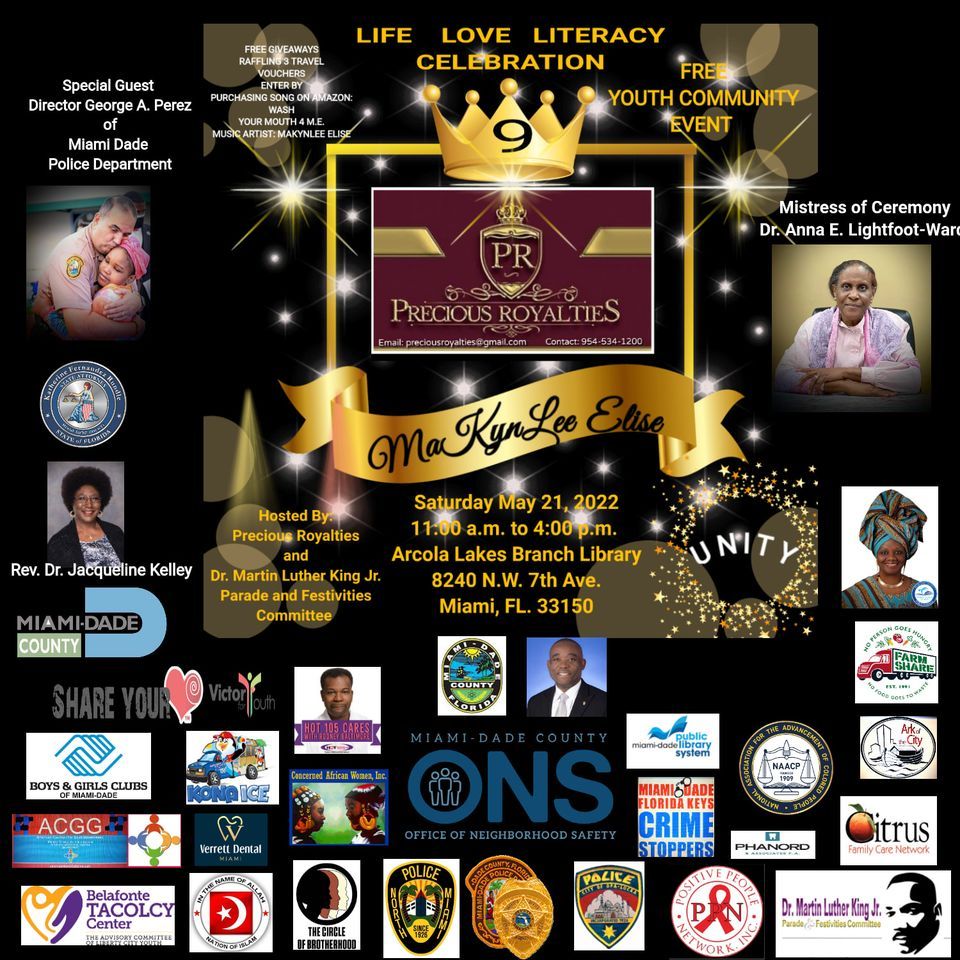 LIFE LOVE LITERACY CELEBRATION 2022 at Arcola Lakes Library - MDPLS ...