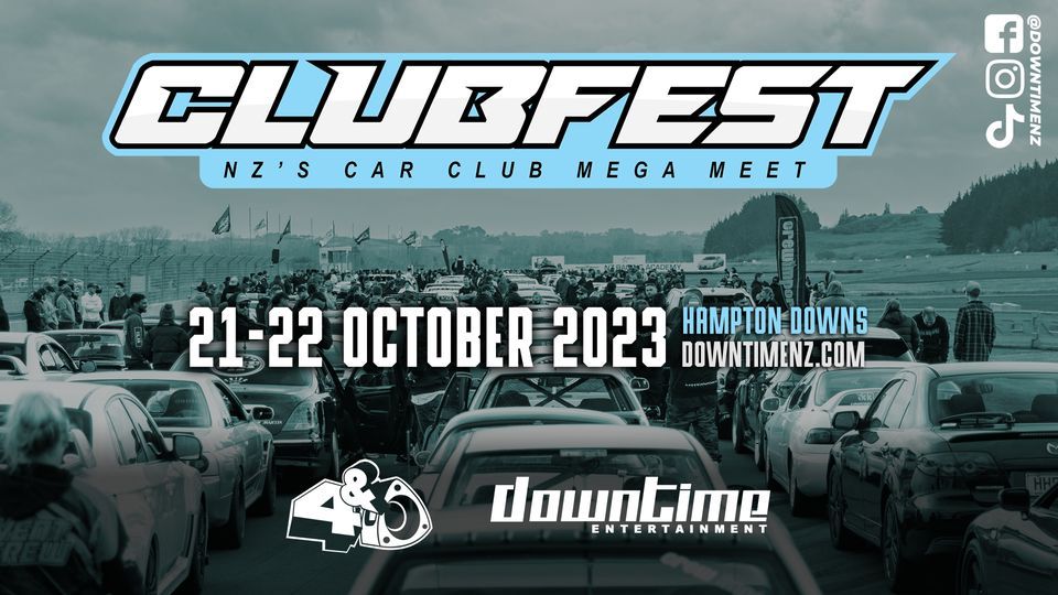 2023 ClubFest - NZs Car Club Mega Meet! | Hampton Downs, Te Kauwhata ...