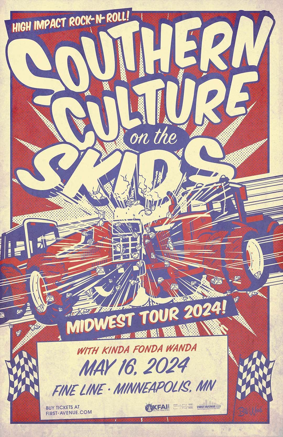 Southern Culture On The Skids at The Waiting Room Lounge - NE, Omaha on ...