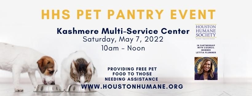 Pet Pantry @Kashmere Multi-Service Center | 4802 Lockwood Dr, Houston ...