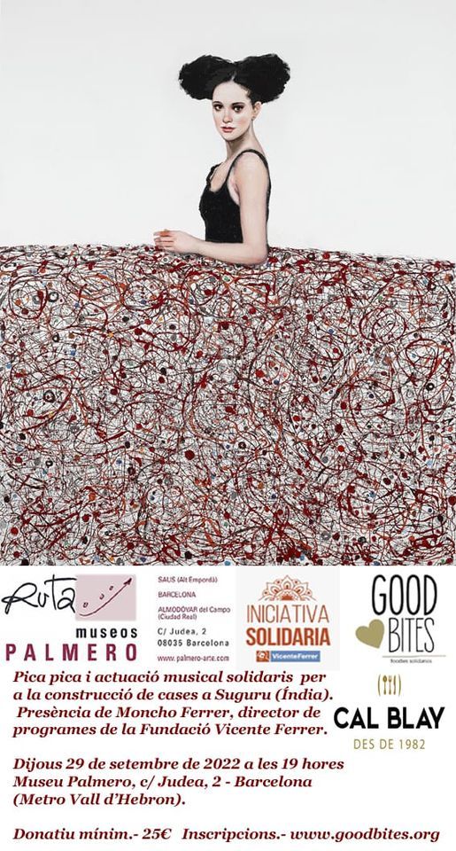 Evento solidario con Moncho Ferrer | Barcelona at Museo Palmero ...