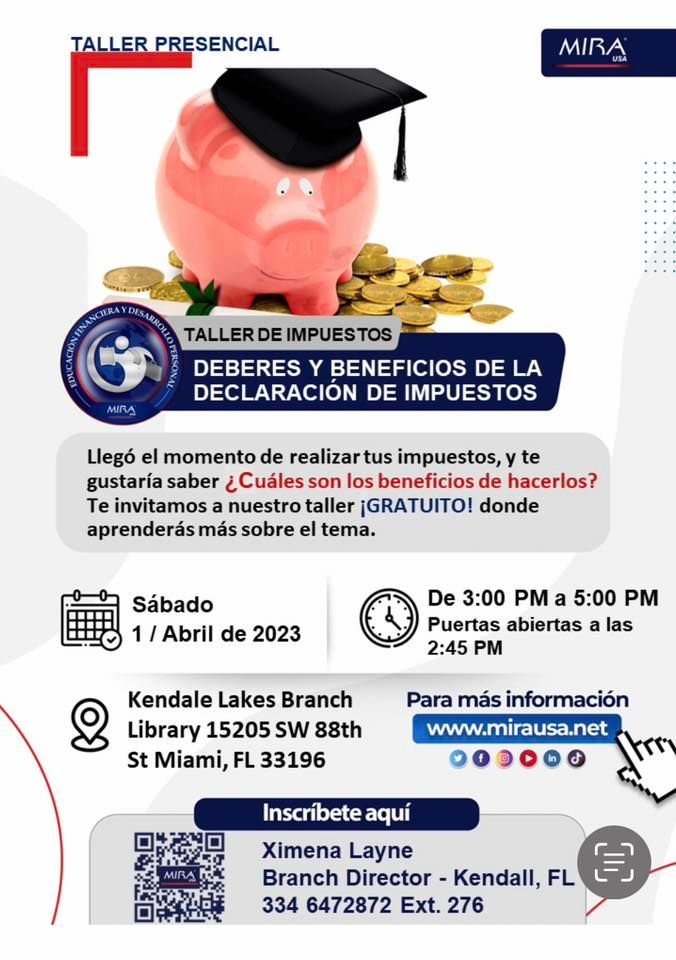 Taller De impuestos. Deberes y Beneficios de la Declaracion de ...