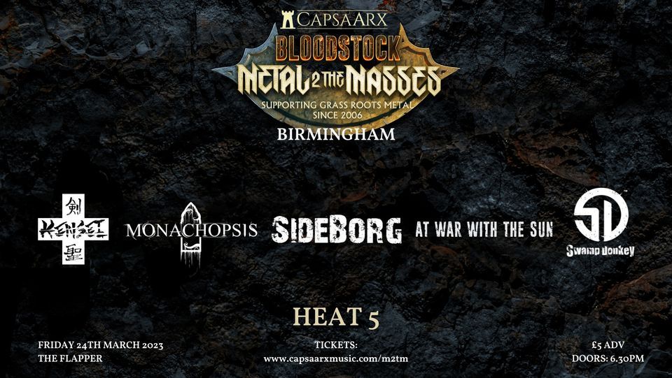 Bloodstock - Birmingham Metal To The Masses - Heat 5 | Kingston Row ...