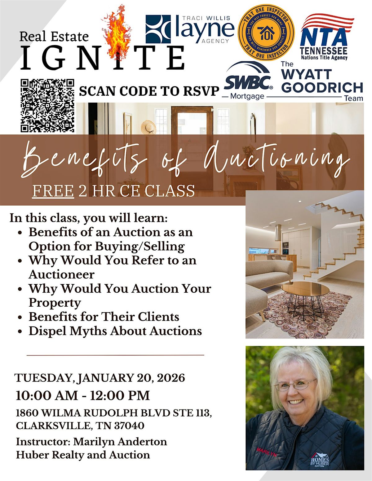 FREE 2-HR CE CLASS FOR REALTORS: Benefits of Auctioning at 101 5th Ave ...