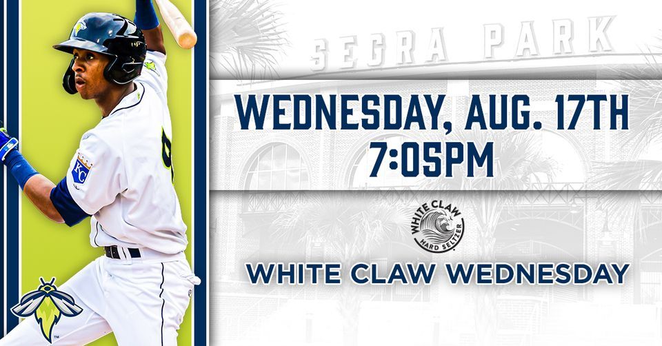 Fireflies vs. Cannon Ballers - White Claw Wednesday | Segra Park ...
