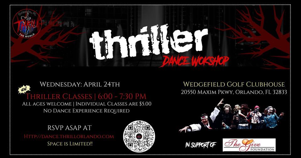 Thriller Dance Class | Wedgefield Golf Club & Restaurant, Bithlo, FL ...