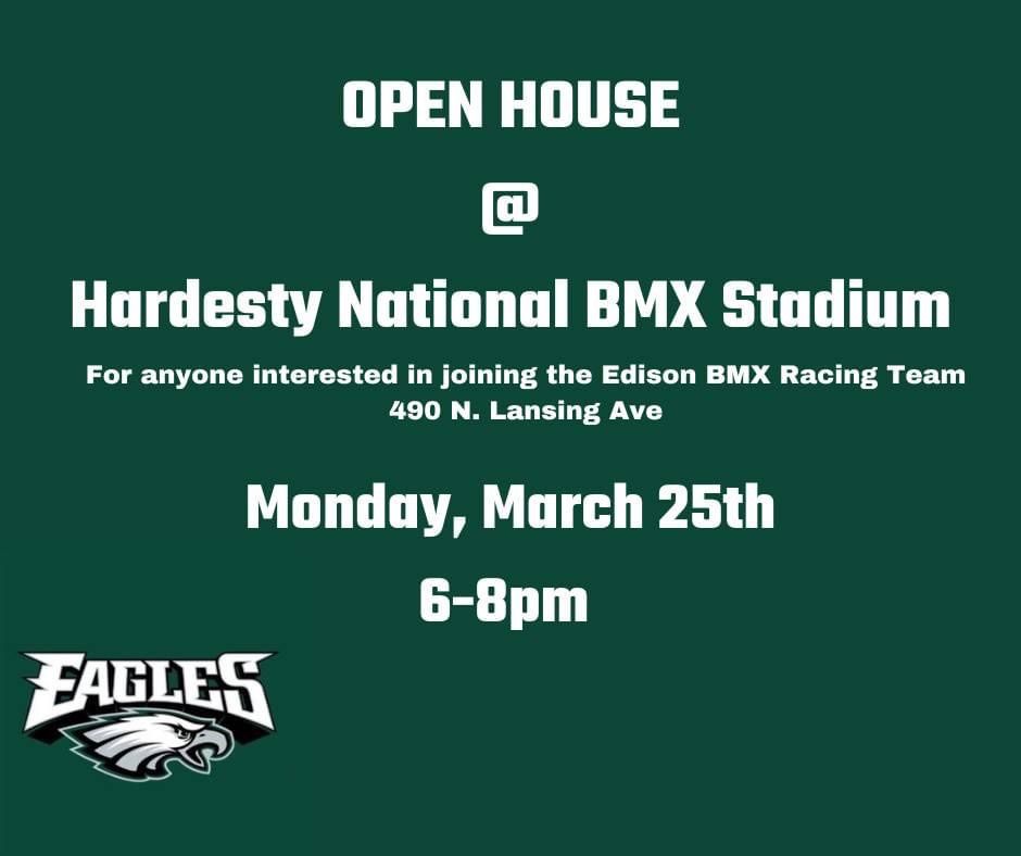 Edison BMX Racing Open House - TPS Students Pre-K through 12th Grade ...