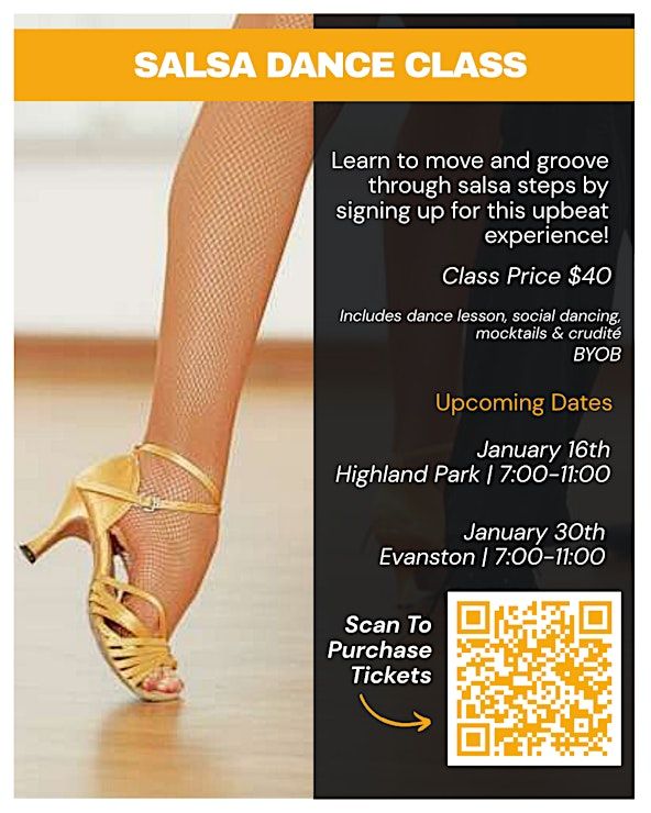 Salsa Dance Class: Evanston at Curt’s Café, Evanston on 30th January, 2026