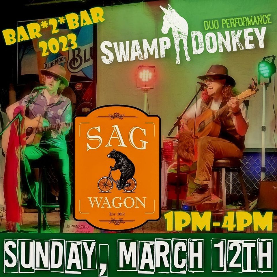 Swamp DUO ? SAGWAGON? Bar2Bar 2023 | Sag Wagon, Cedar Rapids, IA ...