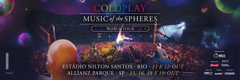 Coldplay - 21/10/2022 | Of The Spheres World Tour at Allianz Parque ...