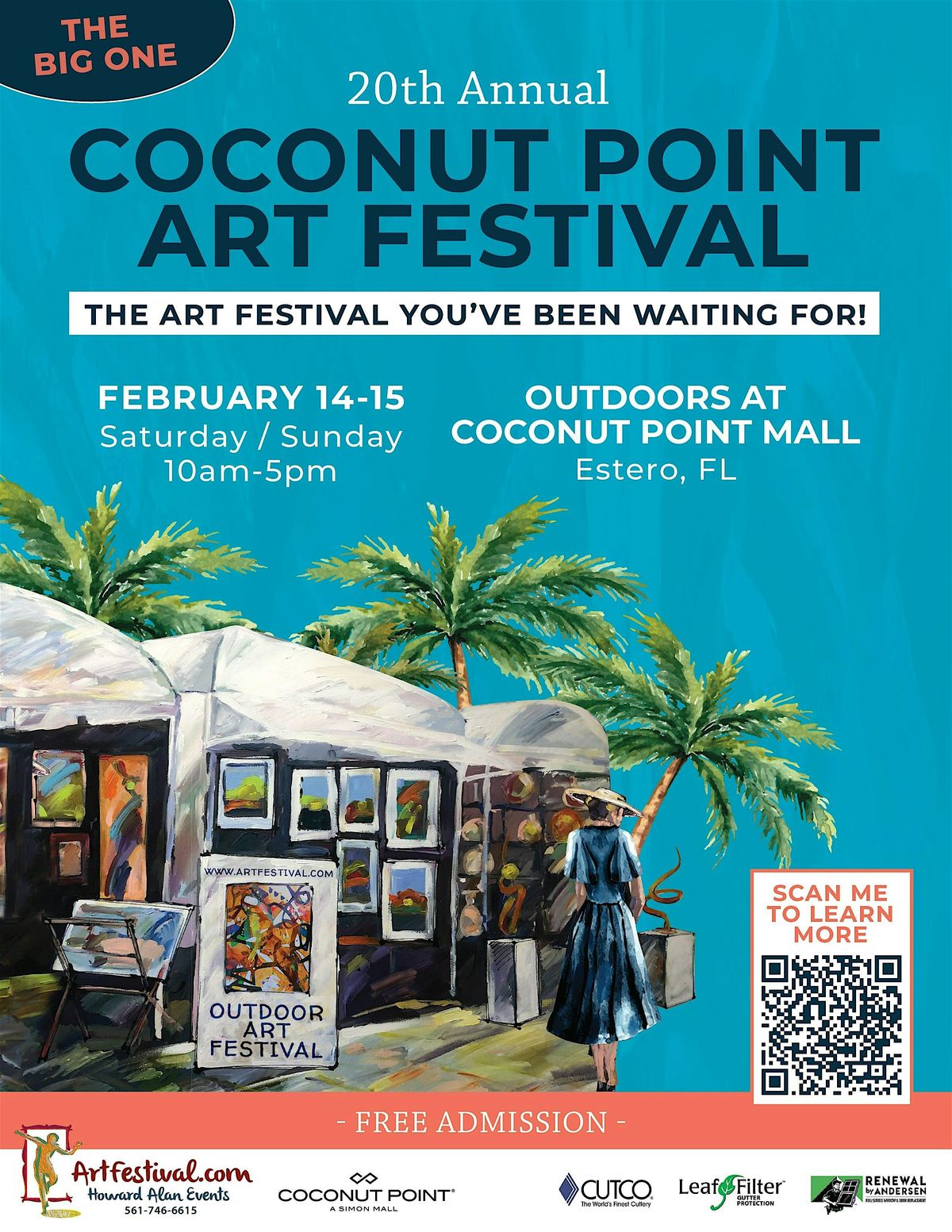 20th Anniversary Coconut Point Art Festival at Coconut Point, Estero on ...