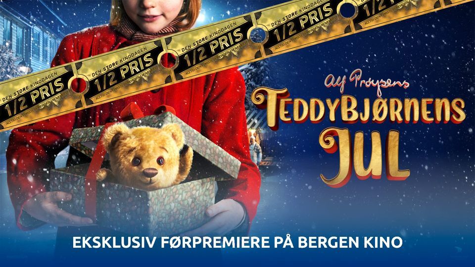 Den Store Kinodagen: Teddybjørnens jul // HALV PRIS // Bergen Kino | Bergen Kino | November 5, 2022