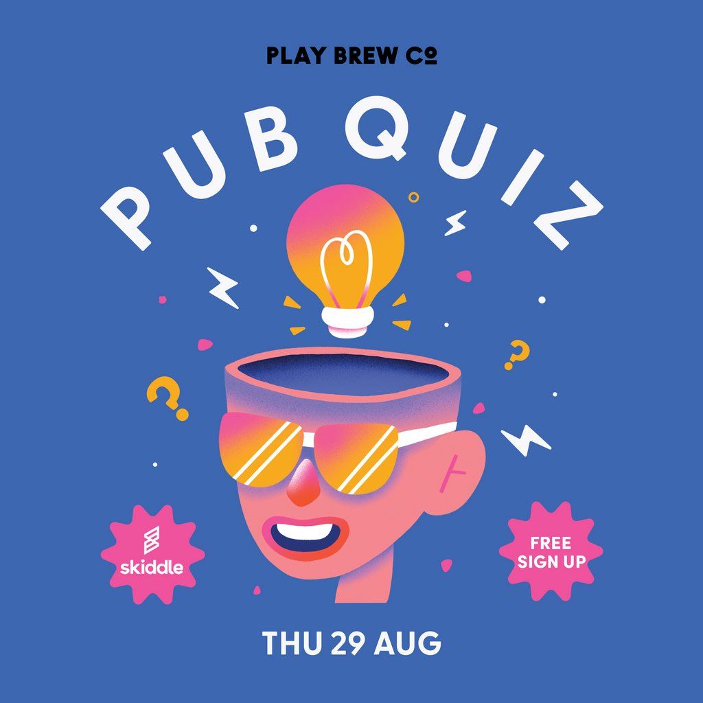Play Brews Pub Quiz (Free Sign Up) at Play Brew Taproom, Middlesbrough ...
