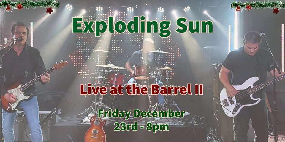 Exploding Sun at the Barrel 2 | The Barrel 2, Portsmouth, VA | December 23, 2022