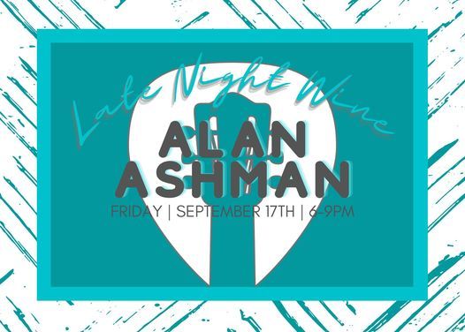 Alan Ashman Music at Corbin Farms Winery, Calera on 17th September, 2021