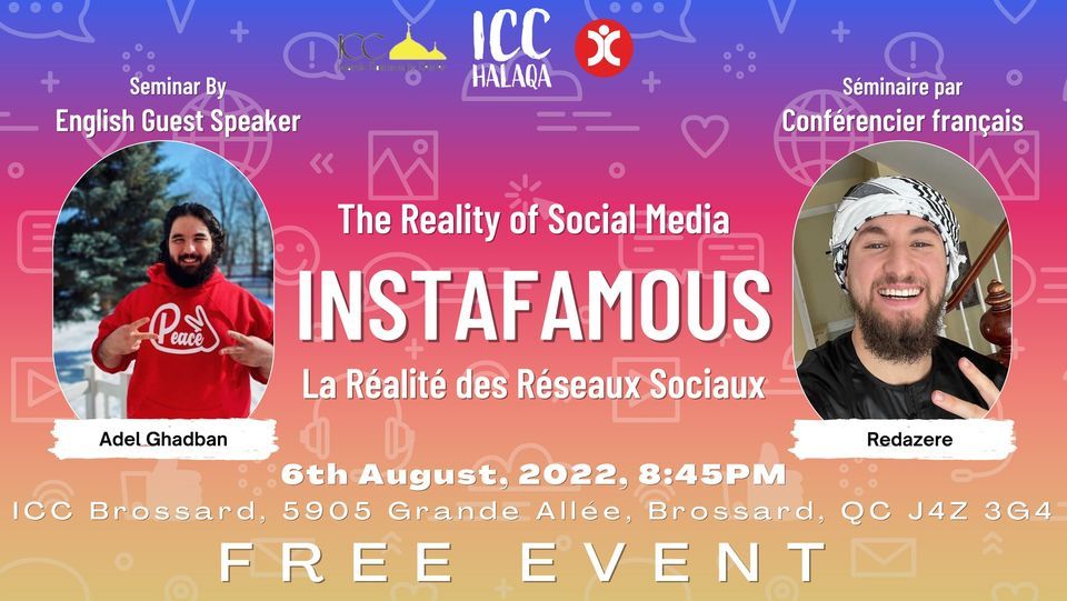 Instafamous: The Reality of Social Media with Adel Ghadban and Reda ...