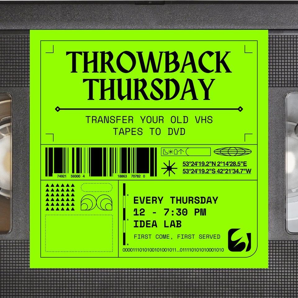Throwback Thursday: VHS to DVD - Main Library IDEA Lab at Kanawha ...
