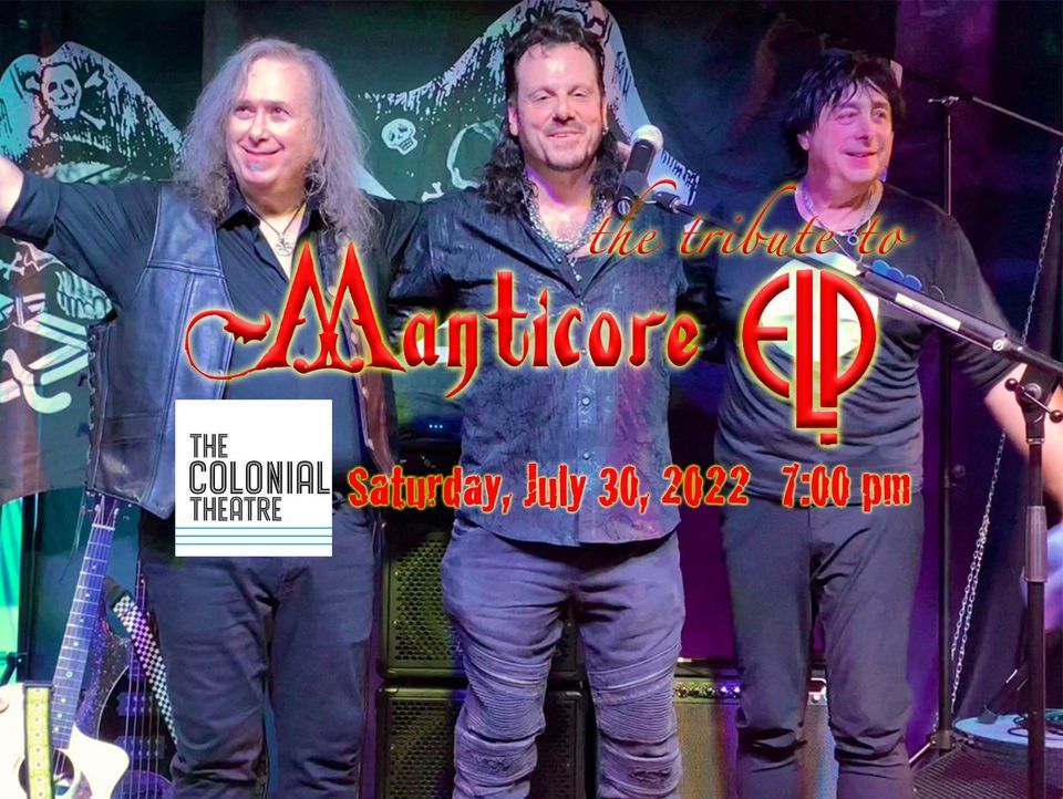 Manticore - The Tribute to Emerson Lake & Palmer at The Colonial ...