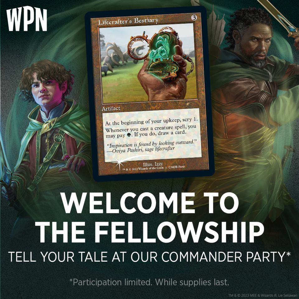 Lord of the Rings Tale of Middle Earth Commander Party at Rip N Ship ...