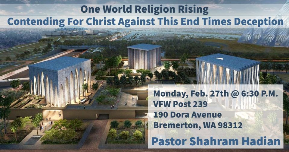 Bremerton, WA: One World Religion Rising- Contending for the Faith ...