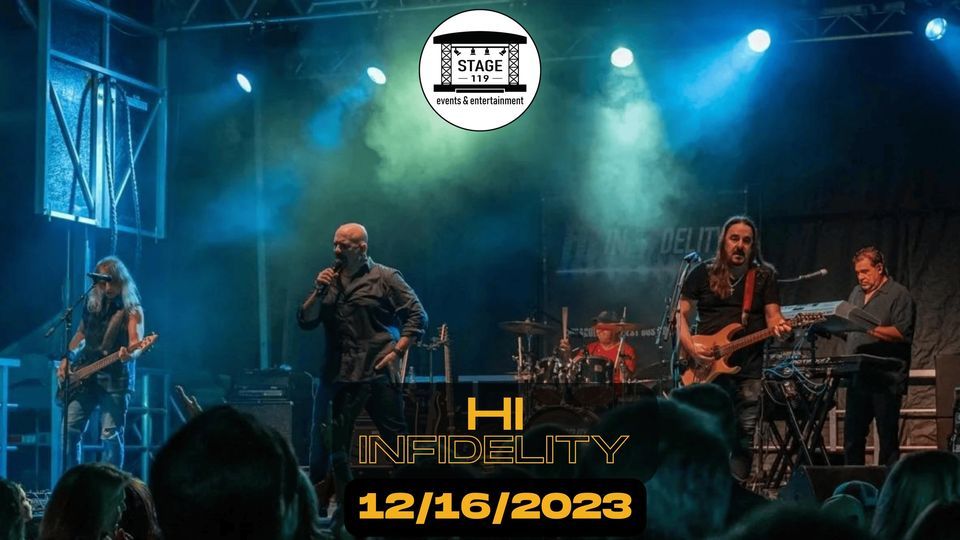 Hi Infidelity at Stage 119, Elmhurst on 16th December, 2023