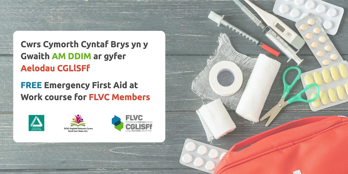 FREE Emergency First Aid at Work course for FLVC Members at New ...