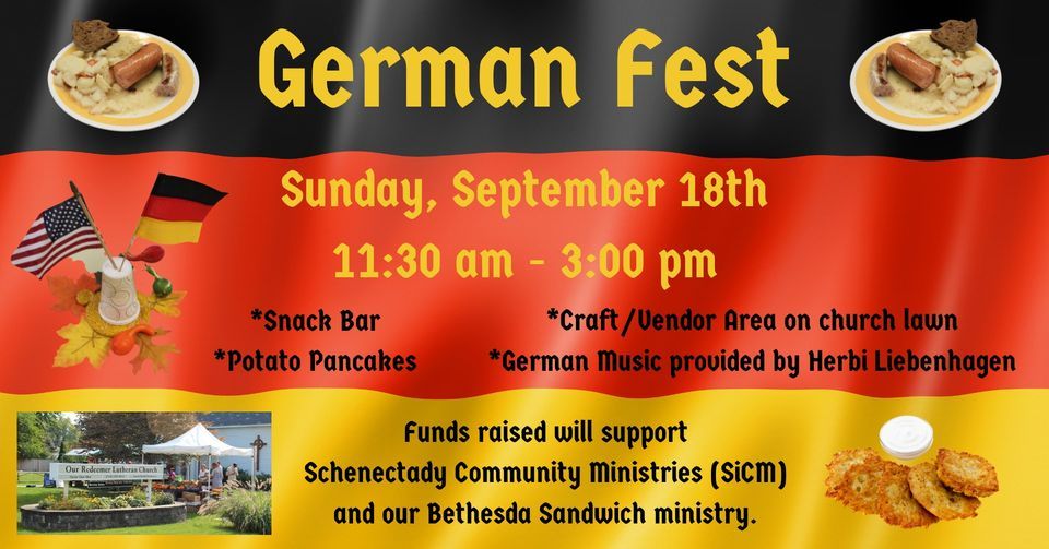 German Fest | Our Redeemer Lutheran, Schenectady, NY | September 18, 2022