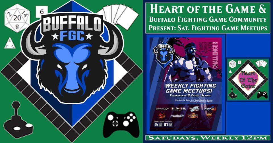 Heart of the Game & Buffalo Fighting Game Community Sat Fighting Game ...