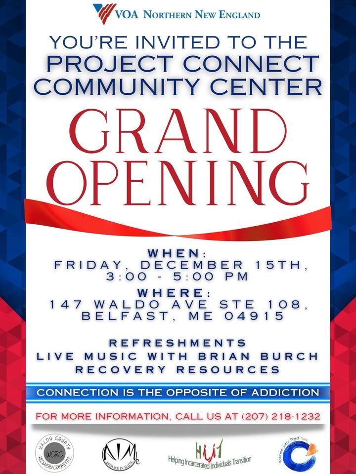 Project Connect Grand Opening: New location! | 147 Waldo Avenue Suite ...