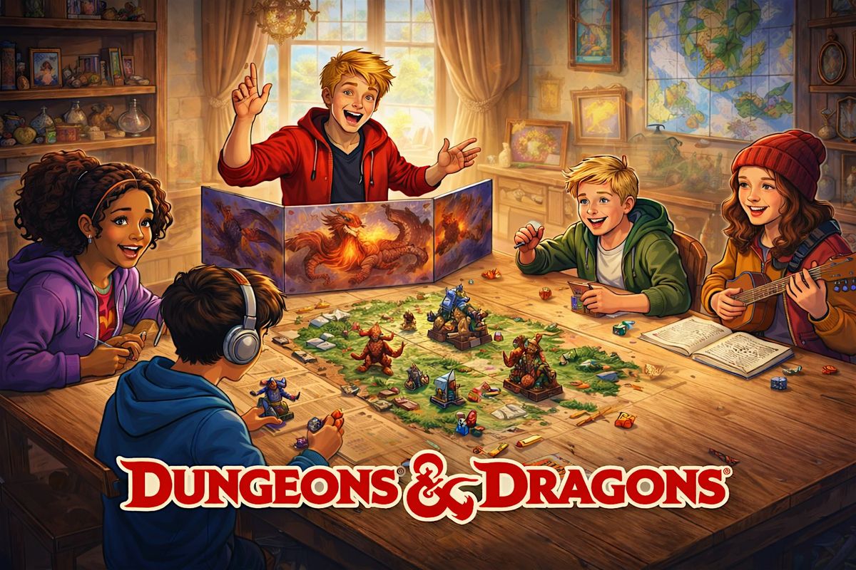 Dungeons & Dragons Campaign Ages: 12 to 18 Years - Term 1 2026 at level ...