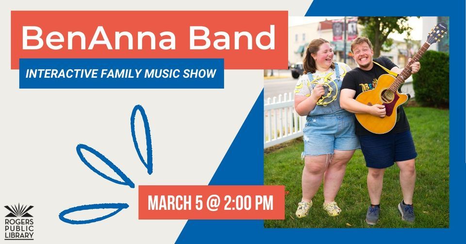 BenAnna Band Interactive Family Music Show | Rogers Public Library ...