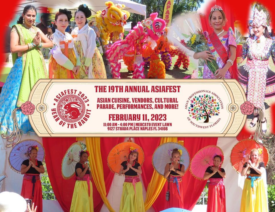 Asia Fest of SWFL at Mercato, Naples on 11th February, 2023