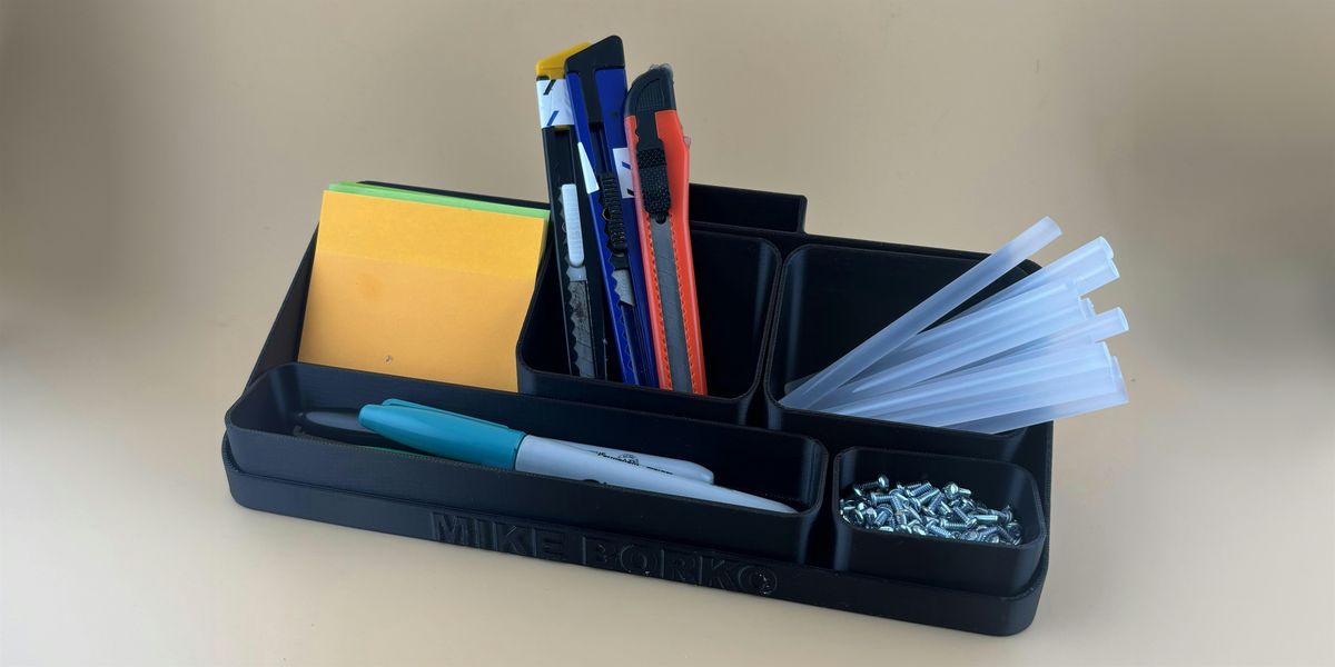 Intro to 3D Printing - Make a Custom Desk Organizer! at Tangen Hall ...