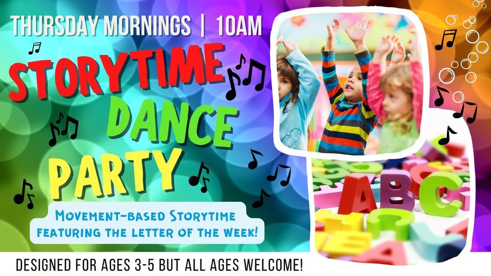 Storytime Dance Party | Orange Beach Public Library | November 9, 2023