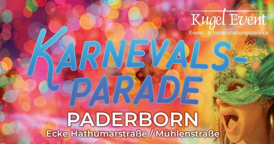 Karnevalsparade 2023 Paderborn at Hathumarstraße, 33098 Paderborn ...