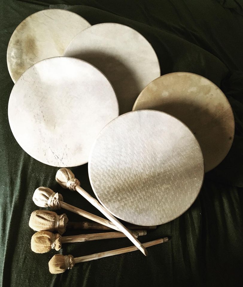 Sacred Tools: Solstice Moon Drum Creation | Happy Spirit Healing Arts, Salem, OR | June 4, 2023