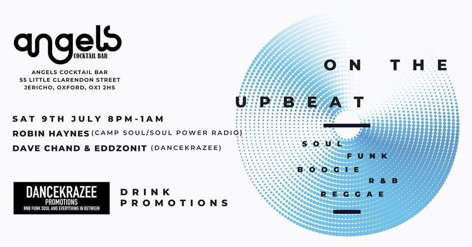 Soul/RnB night | Angels Cocktail Bar, Oxford, EN | July 9, 2022
