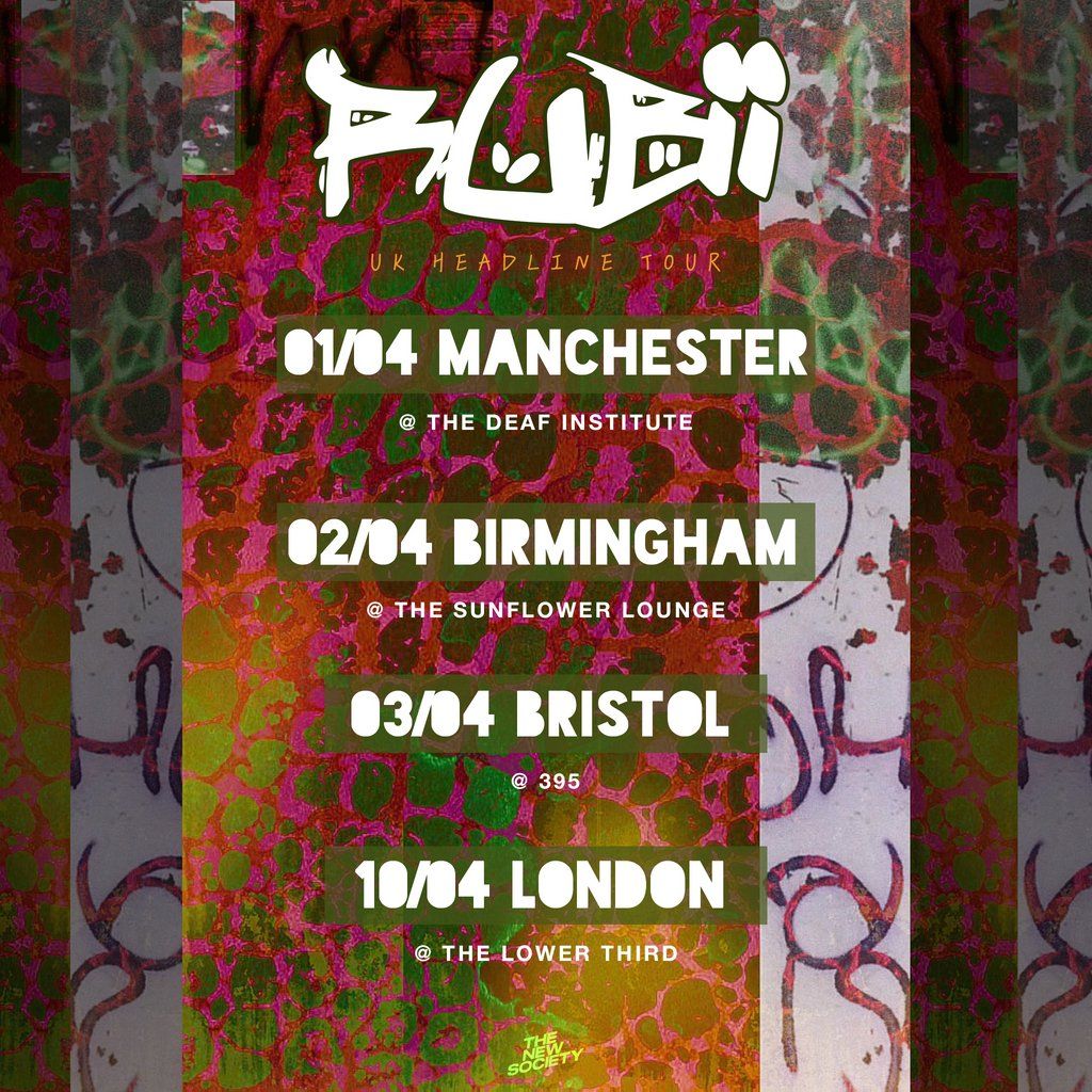 RUBII UK TOUR - Birmingham at The Sunflower Lounge, Birmingham on 2nd ...