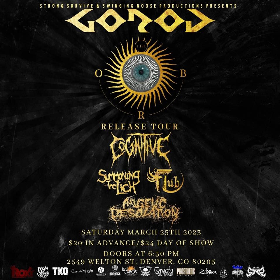 Strong Survive and SNP: Gorod release tour w/ Cognitive, Summoning the ...