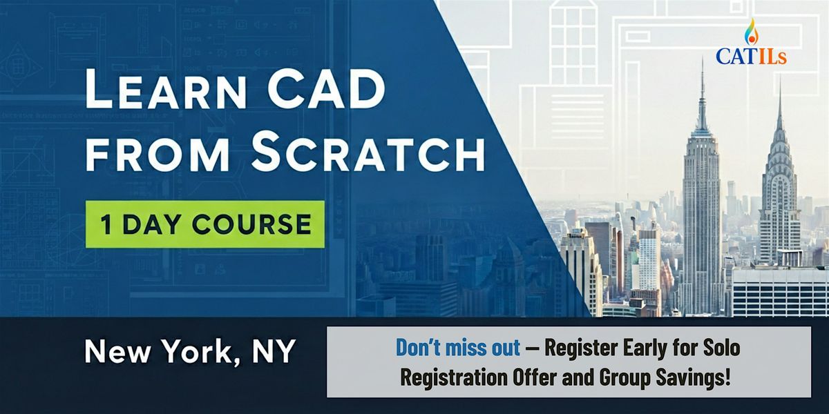 Learn CAD from Scratch – 1 Day Course in New York, NY at Regus - New ...