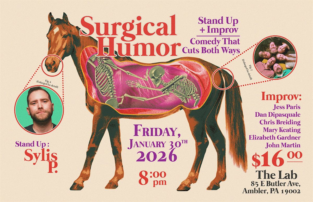 Surgical Humor at The Lab, Ambler on 30th January, 2026