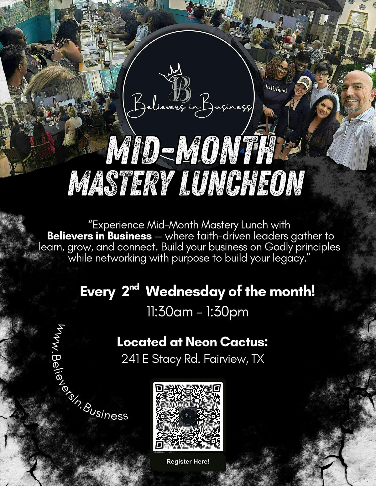 Believers in Business Mid-Month Mastery Luncheon & Networking at Neon ...