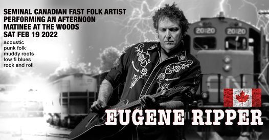 Eugene Ripper (Canada) seminal fast folk artist performs a matinee show ...