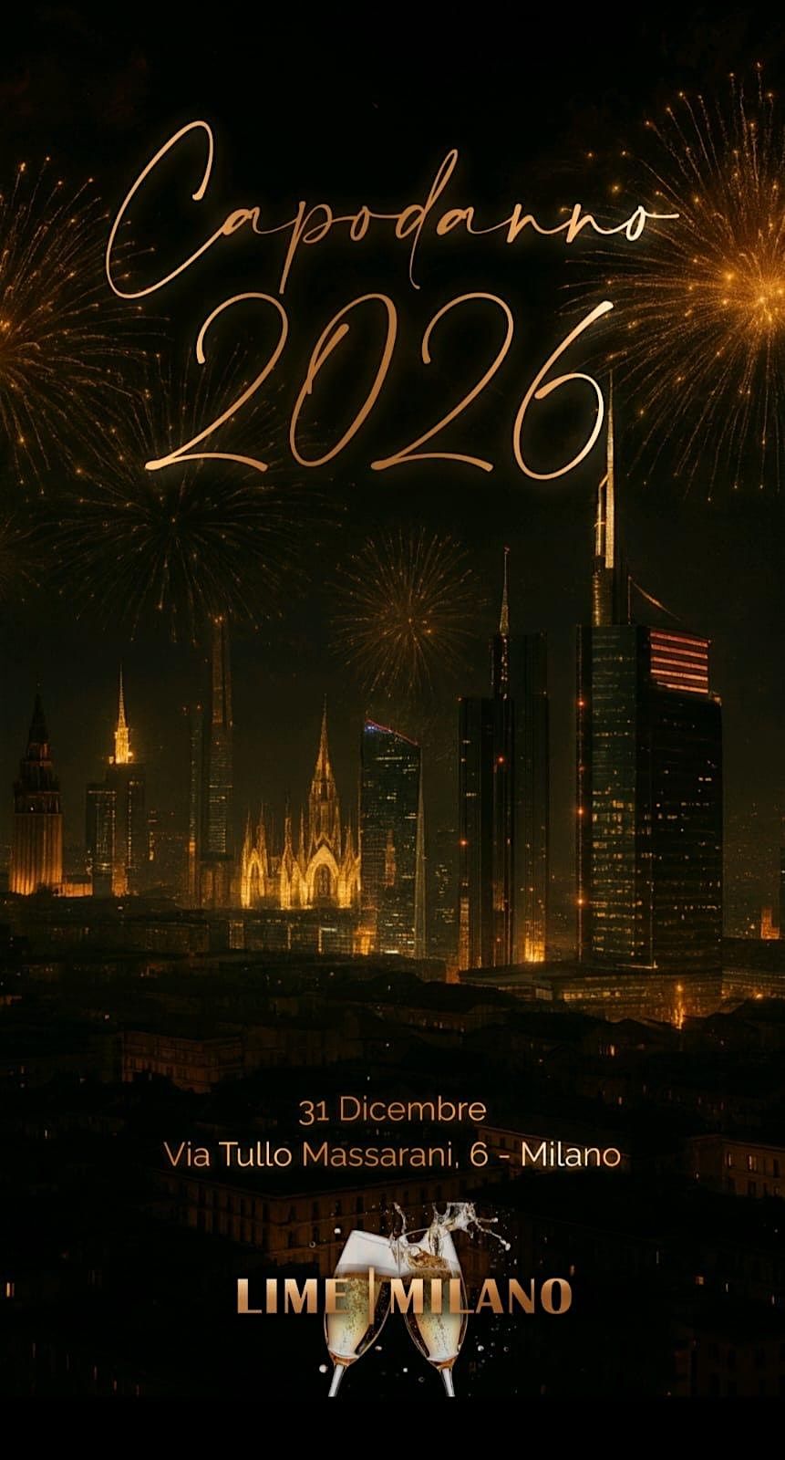 Capodanno 2026 at Lime Milano on 31st December, 2025