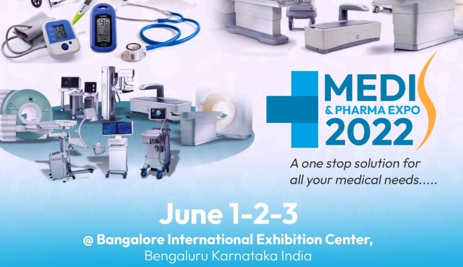 Medi-Pharma Expo -2022 at Bangalore International Exhibition Centre on ...