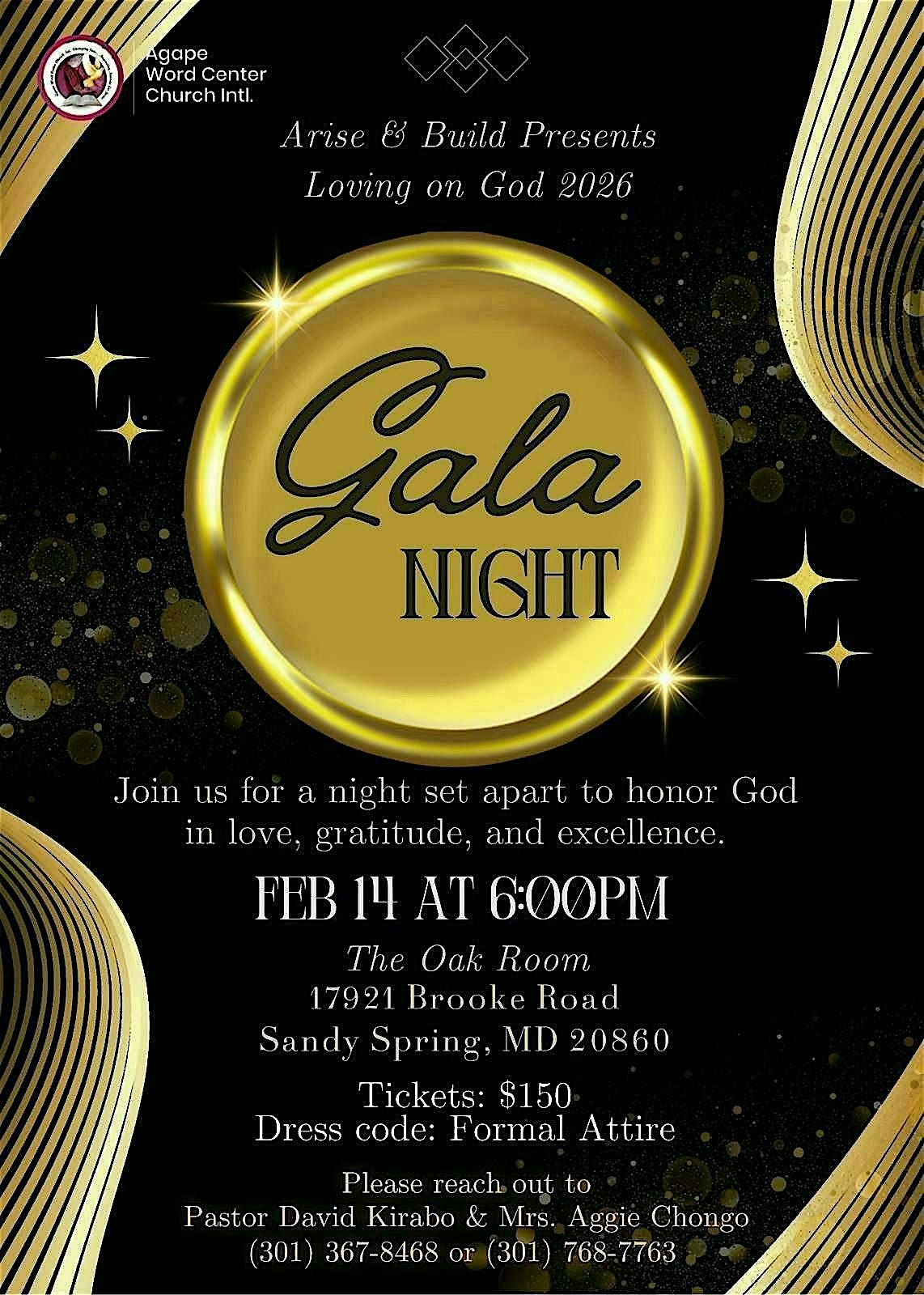 LOVING ON GOD 2026 - Valentines Day Gala at 17921 Brooke Rd, Ashton ...