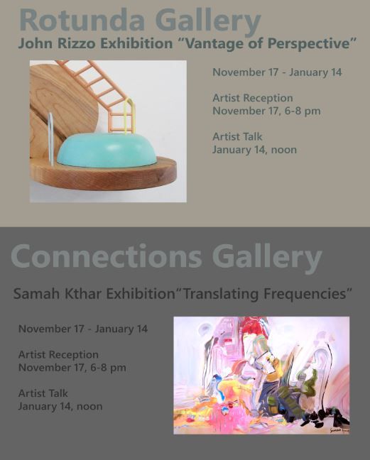 John Rizzo and Samah Khtar Gallery Talk - UofM NCRC Galleries | 2800 ...