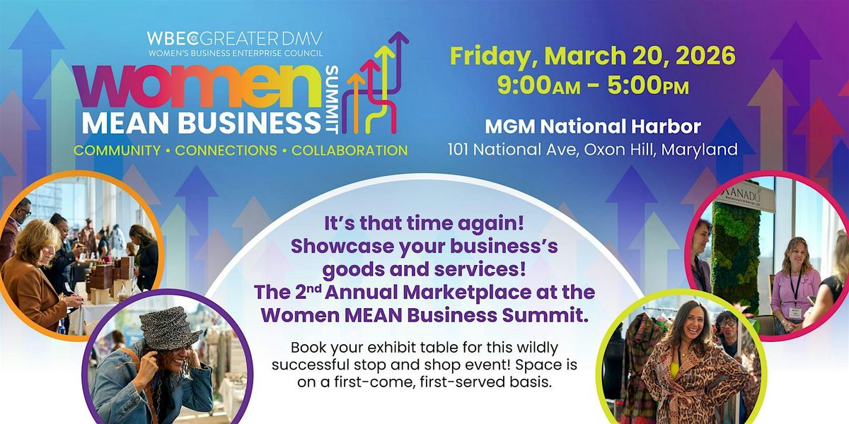 2026 WBEC Greater DMV Women Mean Business Summit at MGM National Harbor ...