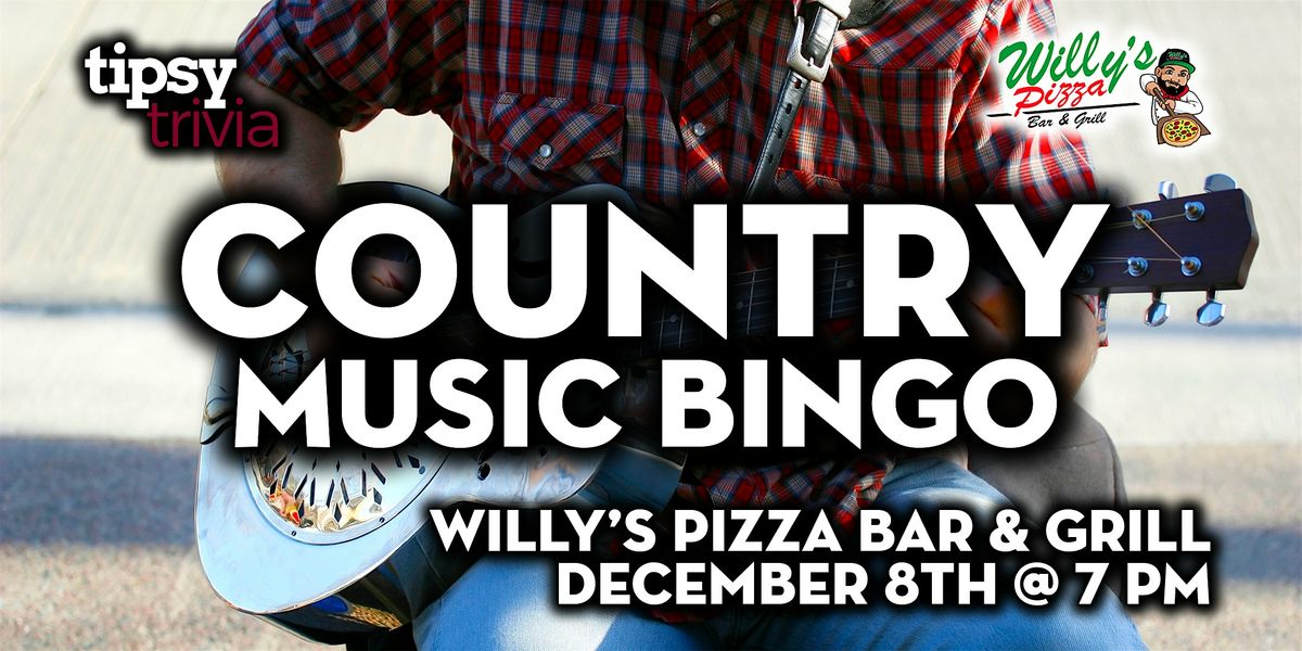 Sherwood Park: Willys Pizza - Country Mix Music Bingo - Dec 8, 7pm at ...