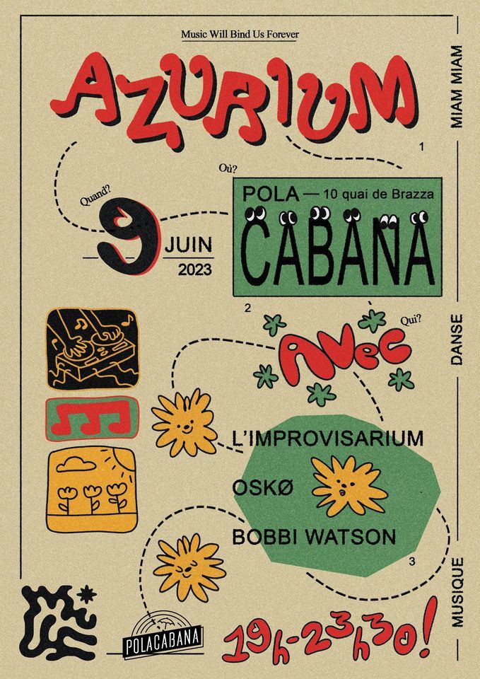 LAzurium fait son Polacabana ? | Fabrique Pola, Bordeaux, AQ | June 9, 2023